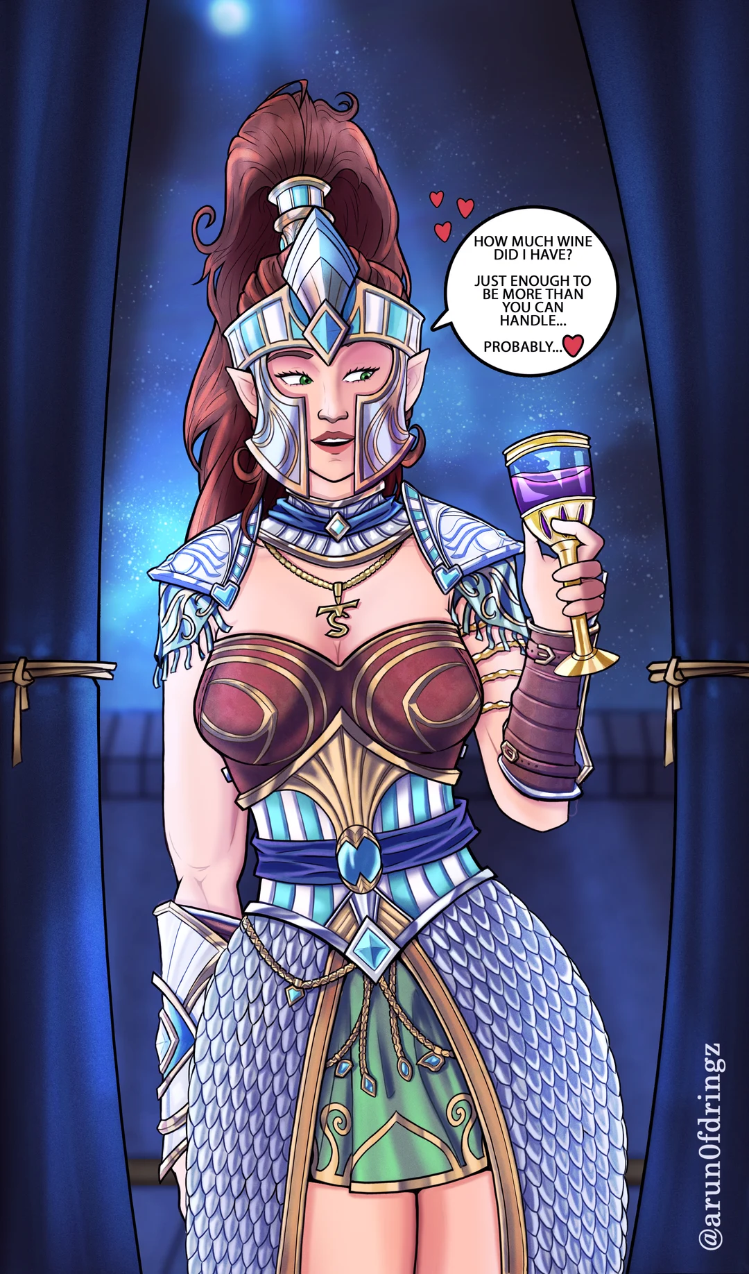 Warhammer High Elf Handmaiden by Me | Scrolller