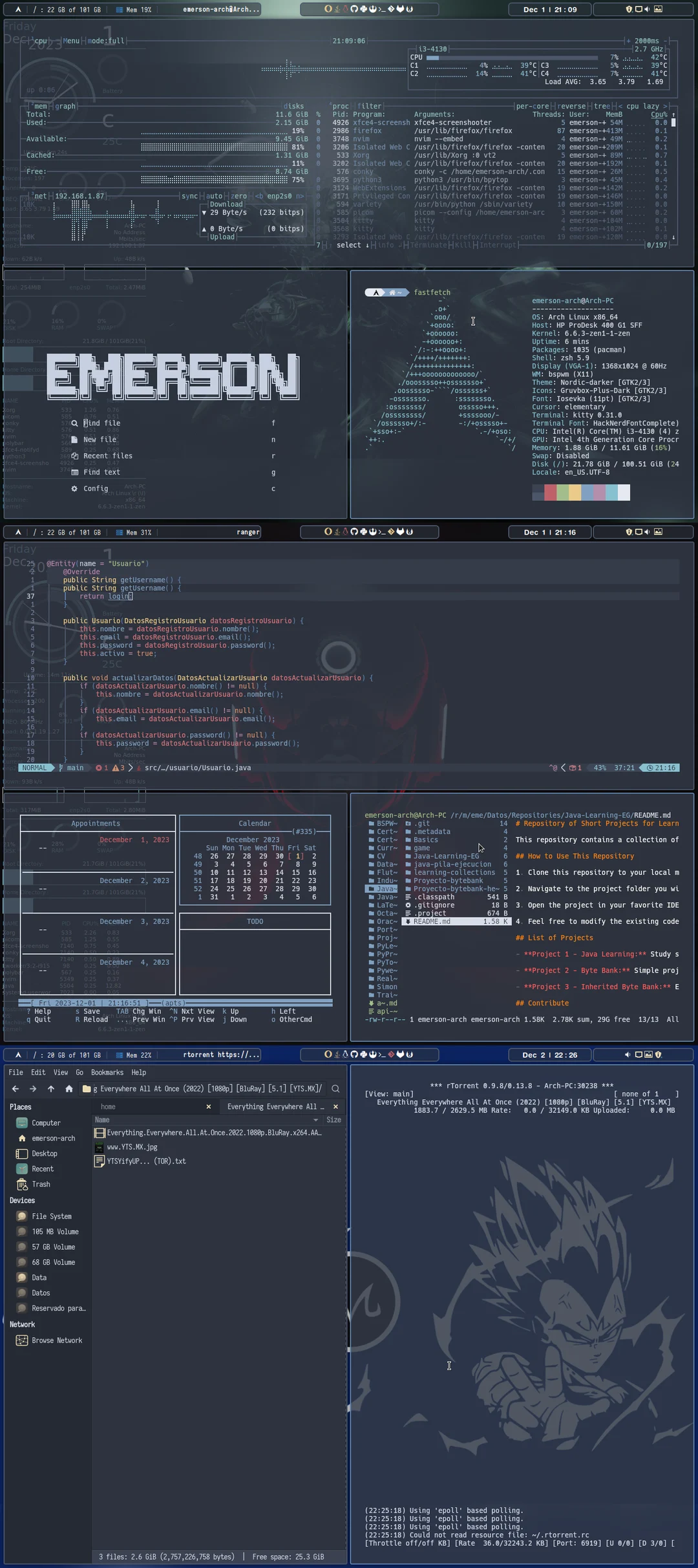 [bspwm] My first rice finally! | Scrolller