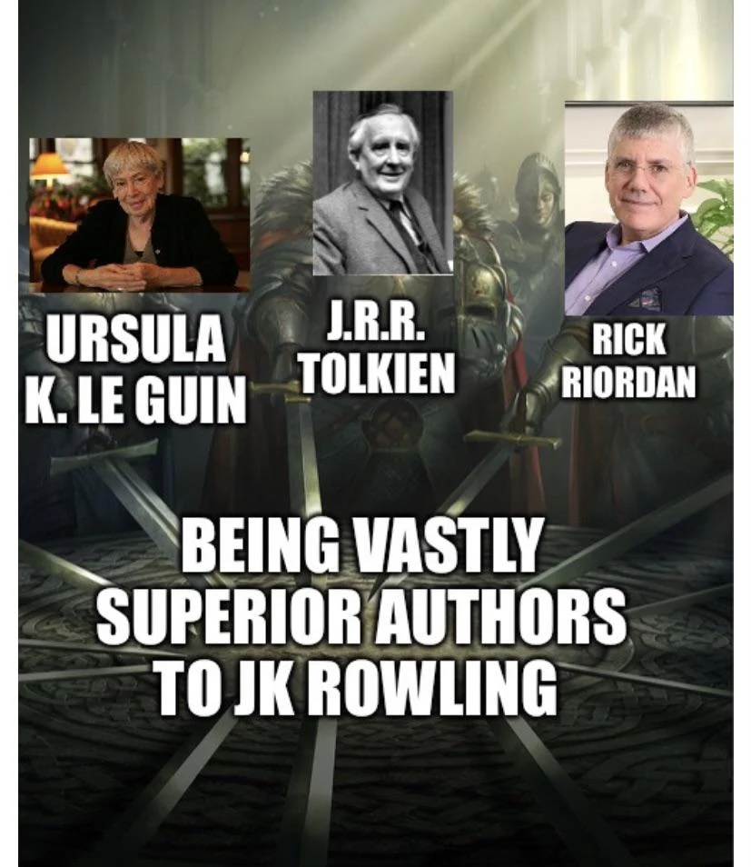 Jk Rowling is not even that good of a writer | Scrolller