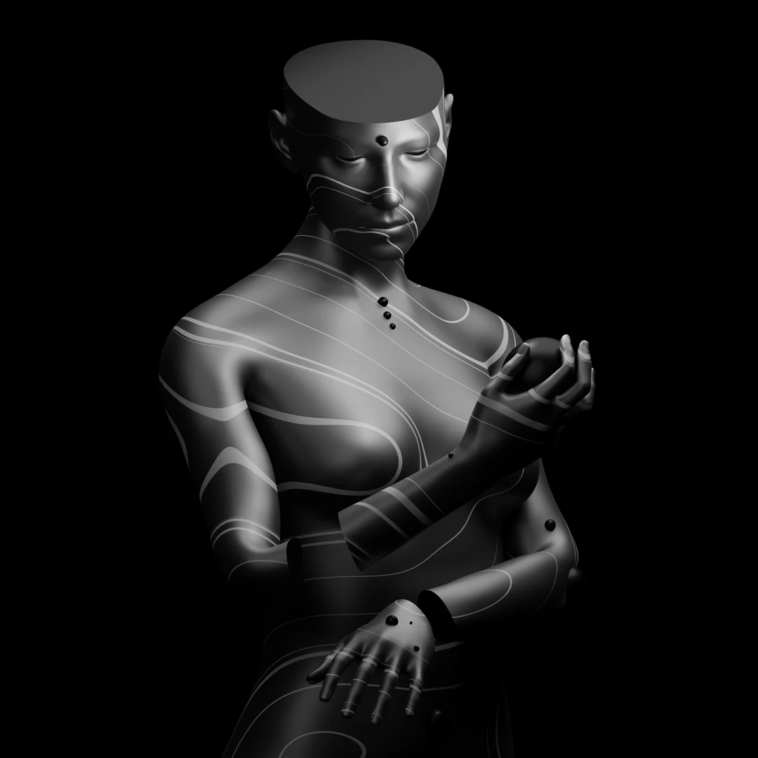 "Goddess of Darkness", Me, 3D, 2022. | Scrolller