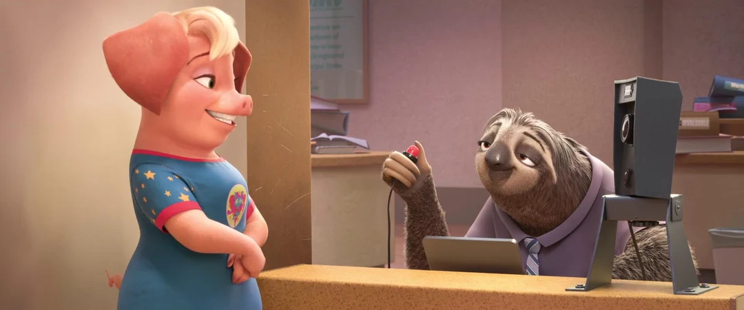 Random frame from Zootopia #1265 | Scrolller