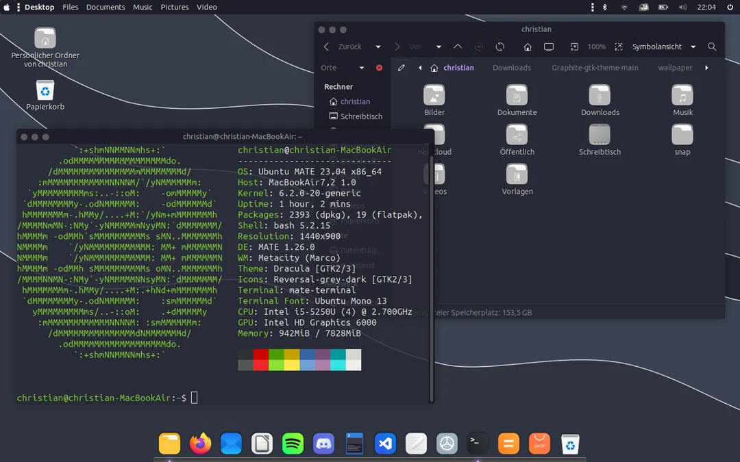[MATE] My simple and clean Desktop | Scrolller