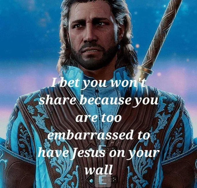 Holup, Jesus...! | Scrolller