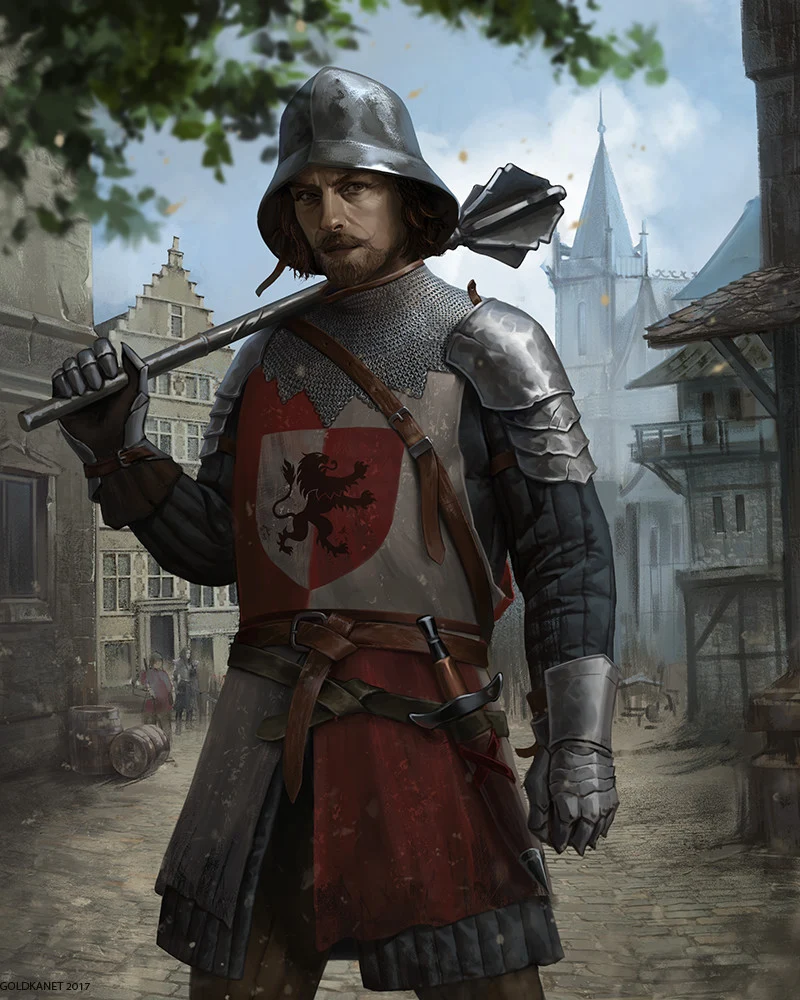 Medieval Guard by Ksenia Kim | Scrolller
