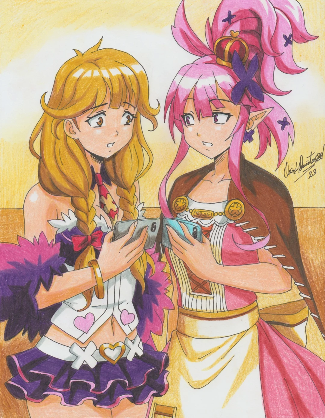 Seraphina is flabbergasted (Commission, drawn by RavernClouk Design) | Scrolller