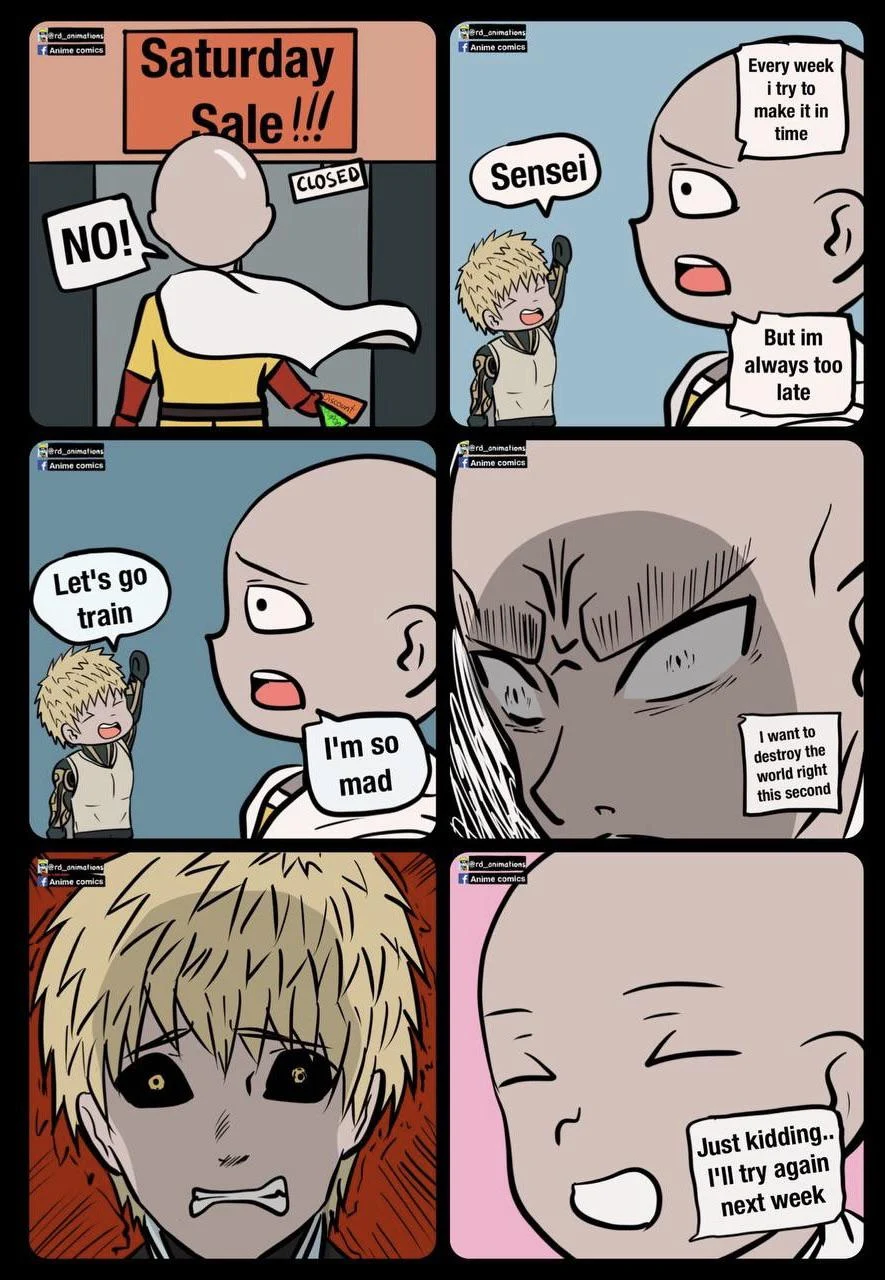 Saitama better get his discount [oc] | Scrolller
