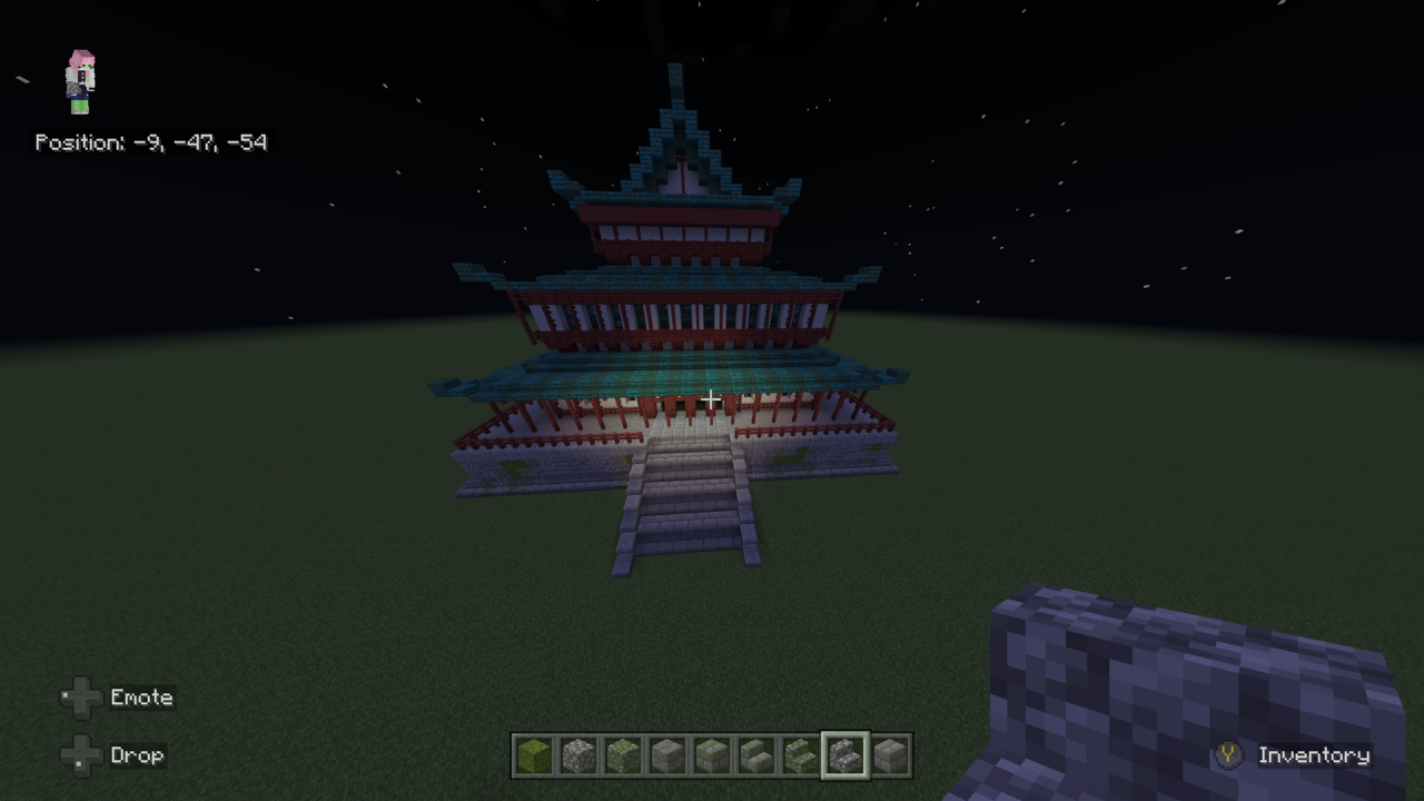 New Japanese temple I made in minecraft | Scrolller