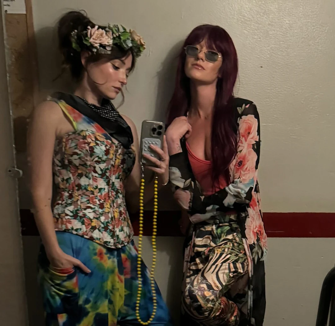 Prepping for a film shoot with Kat McNamara (IG story 9/23/24) | Scrolller