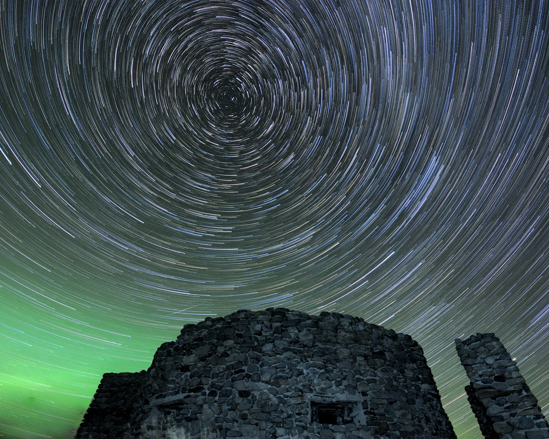 Star Trails from Lofoten Norway, OC | Scrolller
