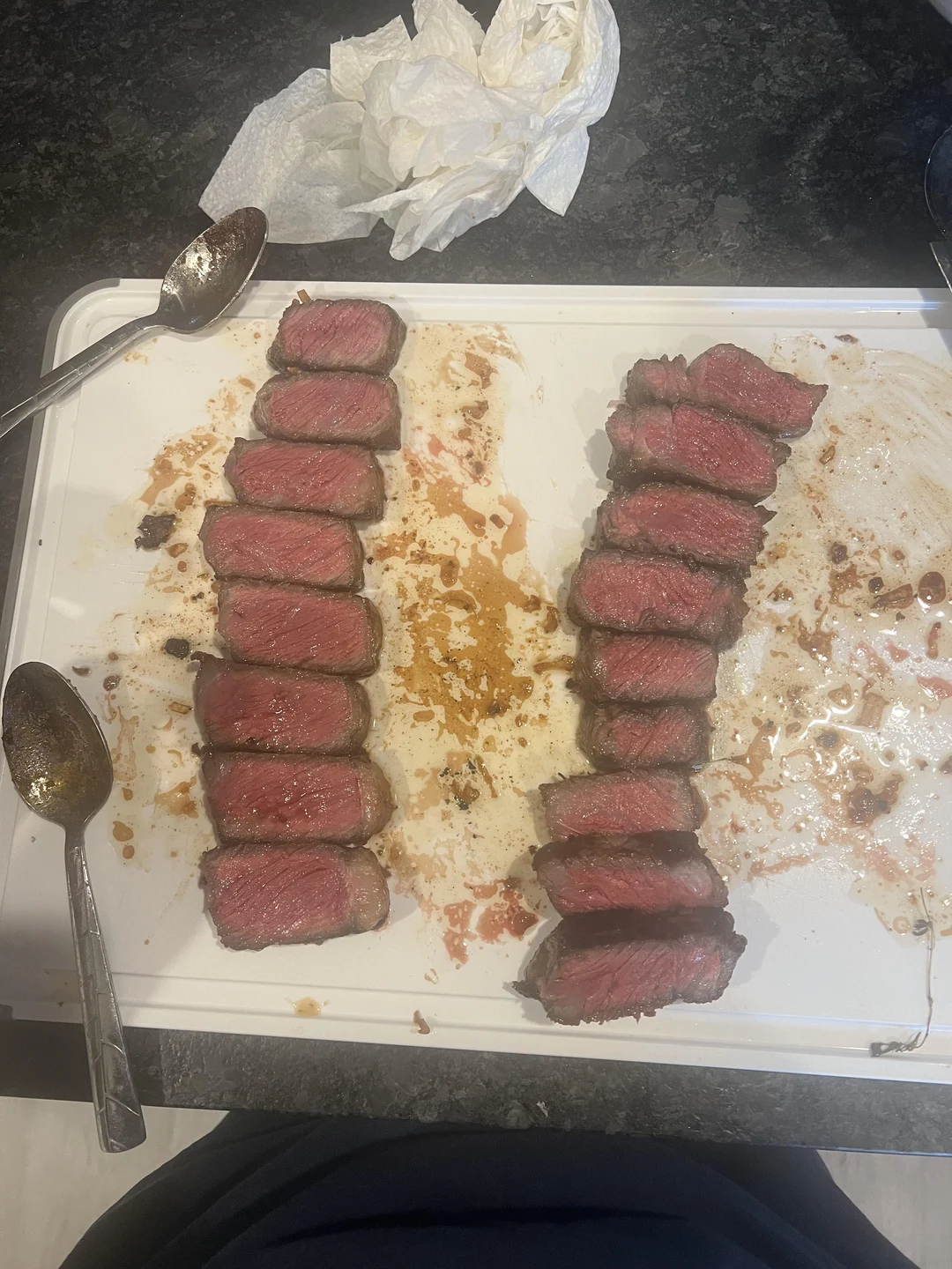 First time cooking steak | Scrolller