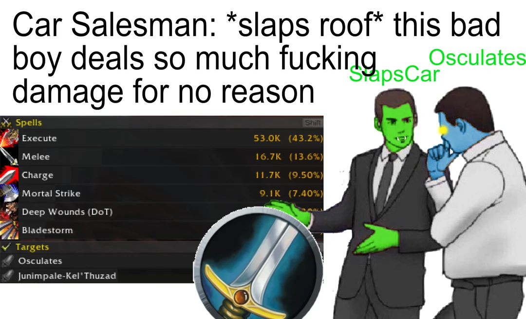 My Warrior Friend Explaining His Class To Me | Scrolller