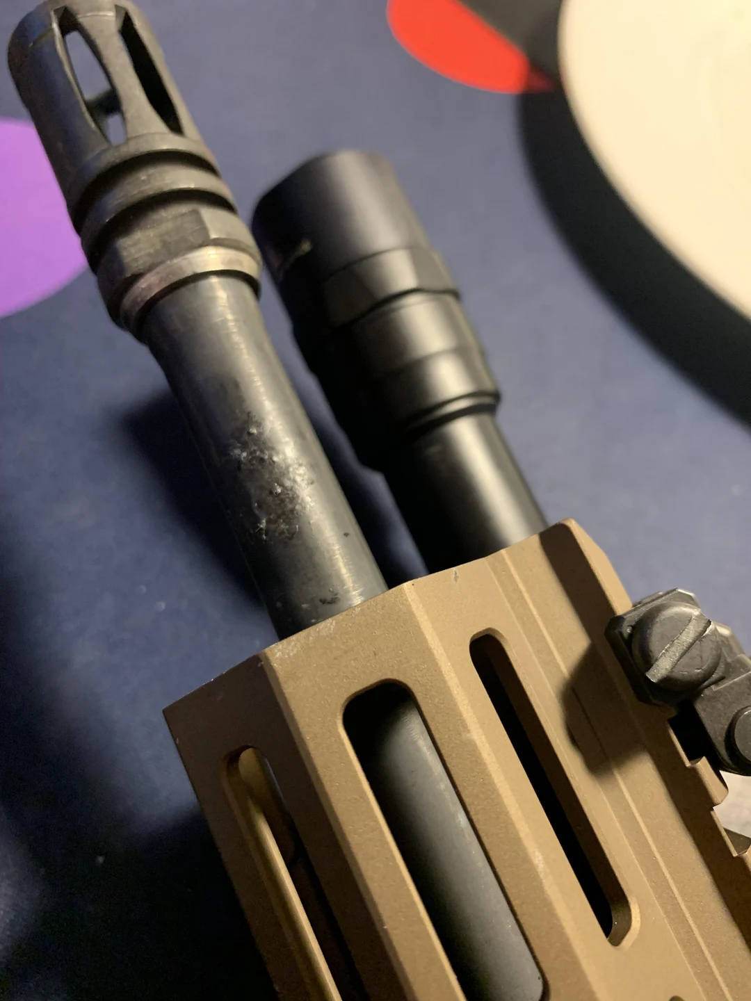 few hundred rounds, what’s this on my barrel? | Scrolller