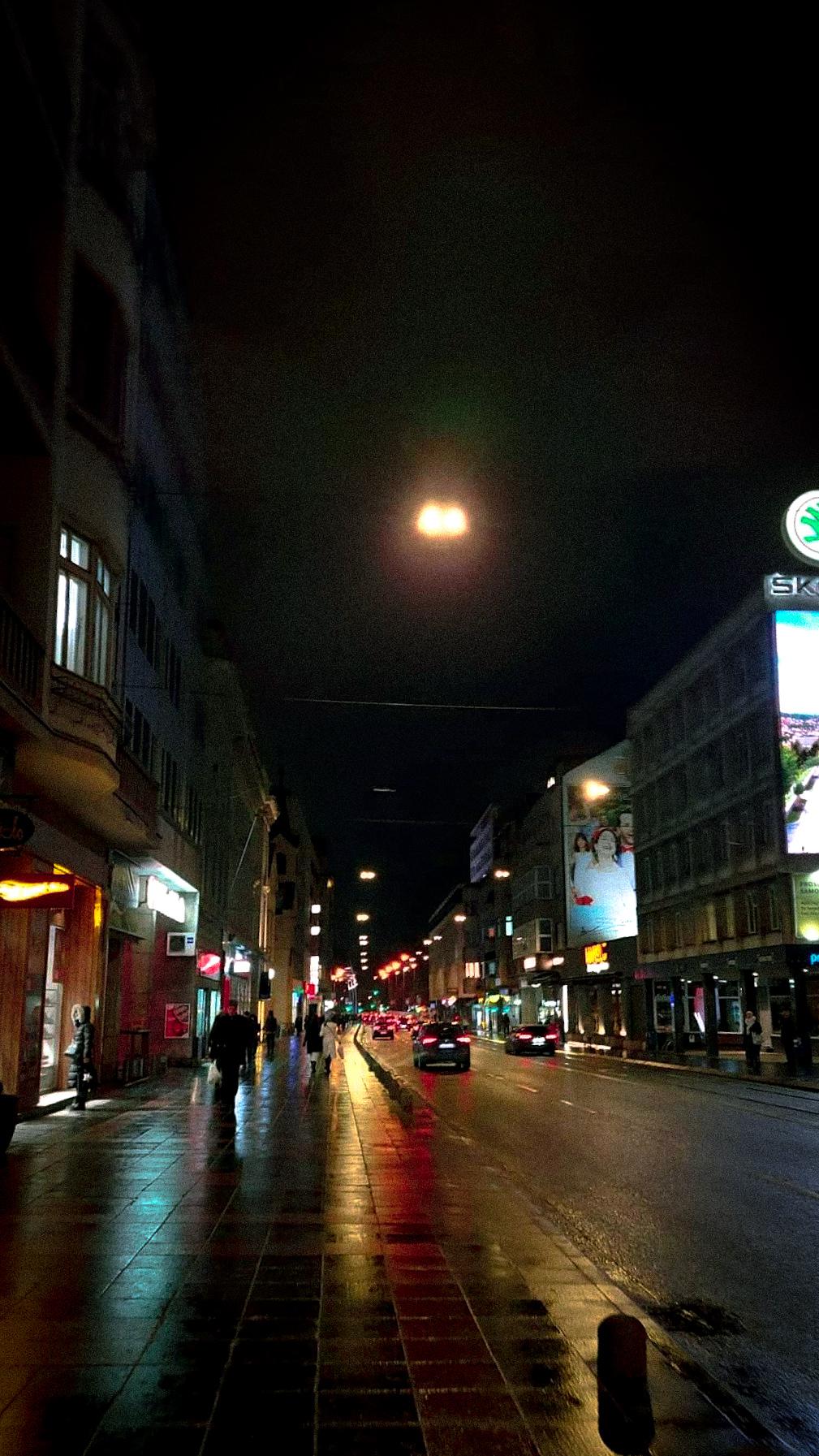 Sarajevo at night | Scrolller