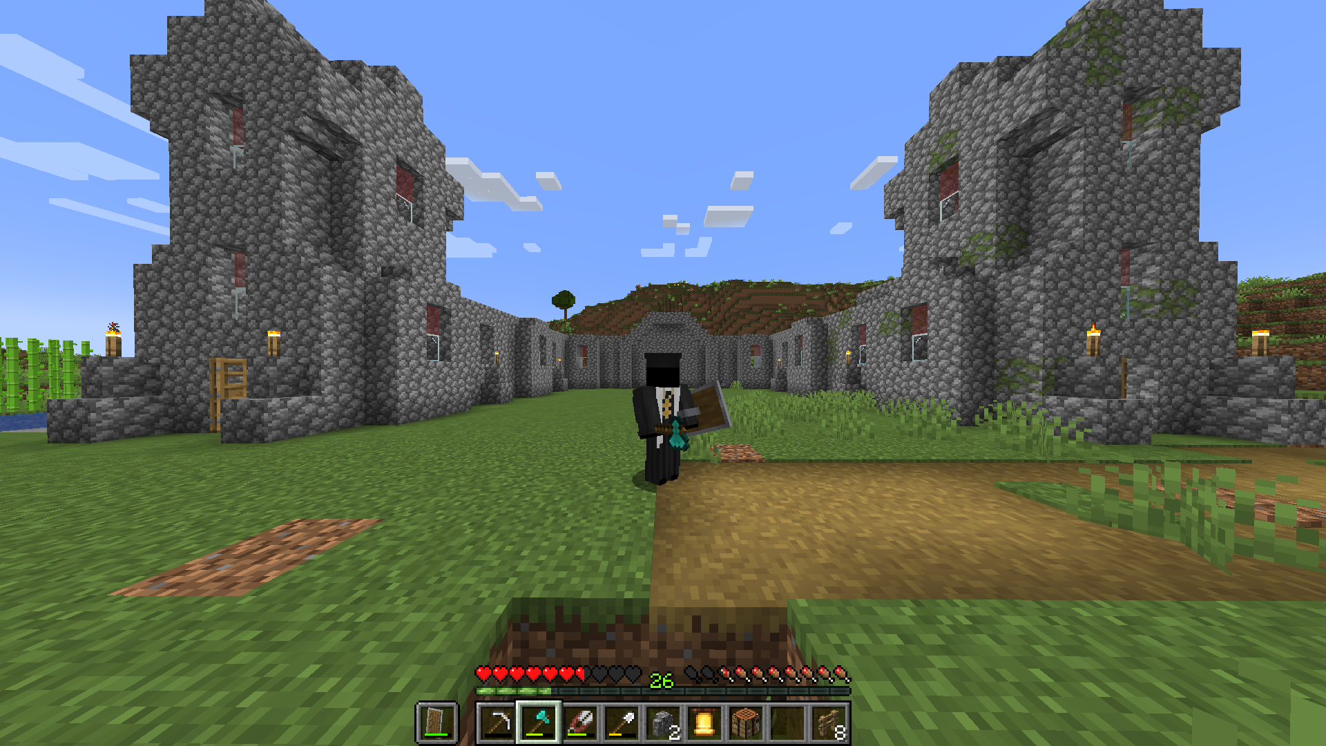 Building Up My First Base In A While That Isn't An 8X8 Cube | Scrolller