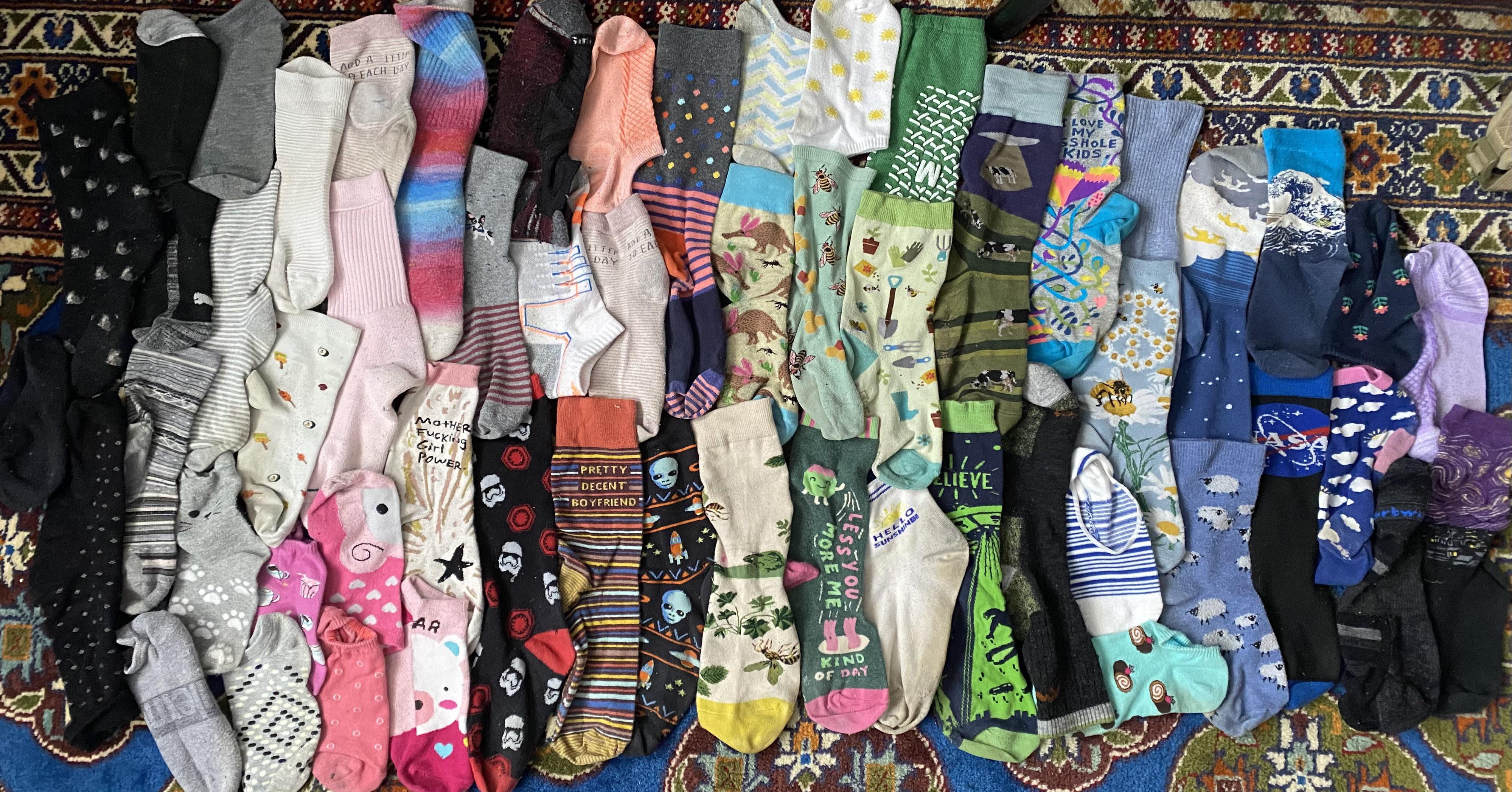 My lost-sock collection | Scrolller