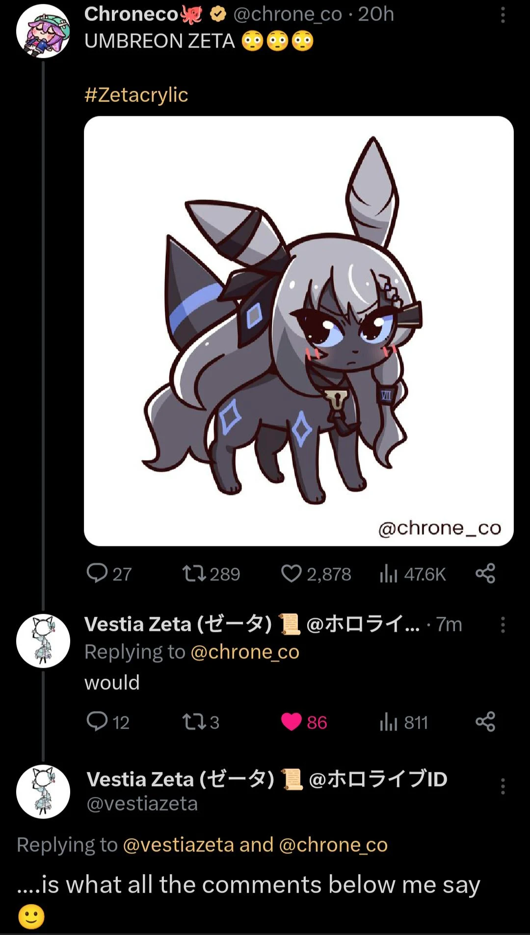 [Zeta] She Let The Intrusive Thoughts Win | Scrolller