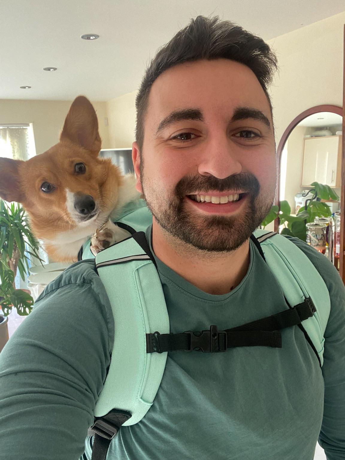 Backpack Corgi | Scrolller