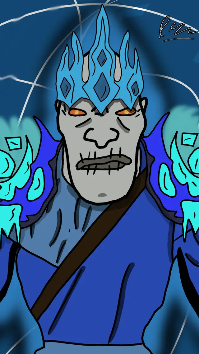 First Art Attempt Undead Mage | Scrolller