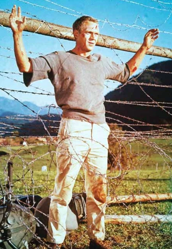 Steve McQueen entangled in 1963. | Scrolller