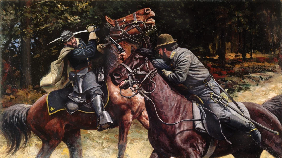 Cavalry clash at Kelly’s ford | Scrolller