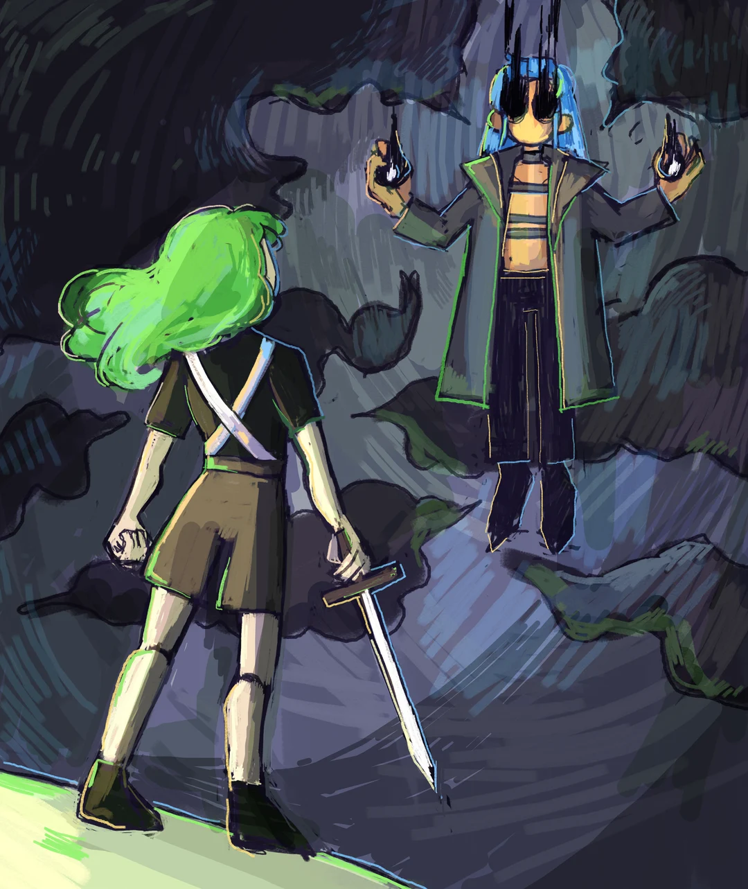 Showdown with the Dark Wizard by u/ilokilook | Scrolller