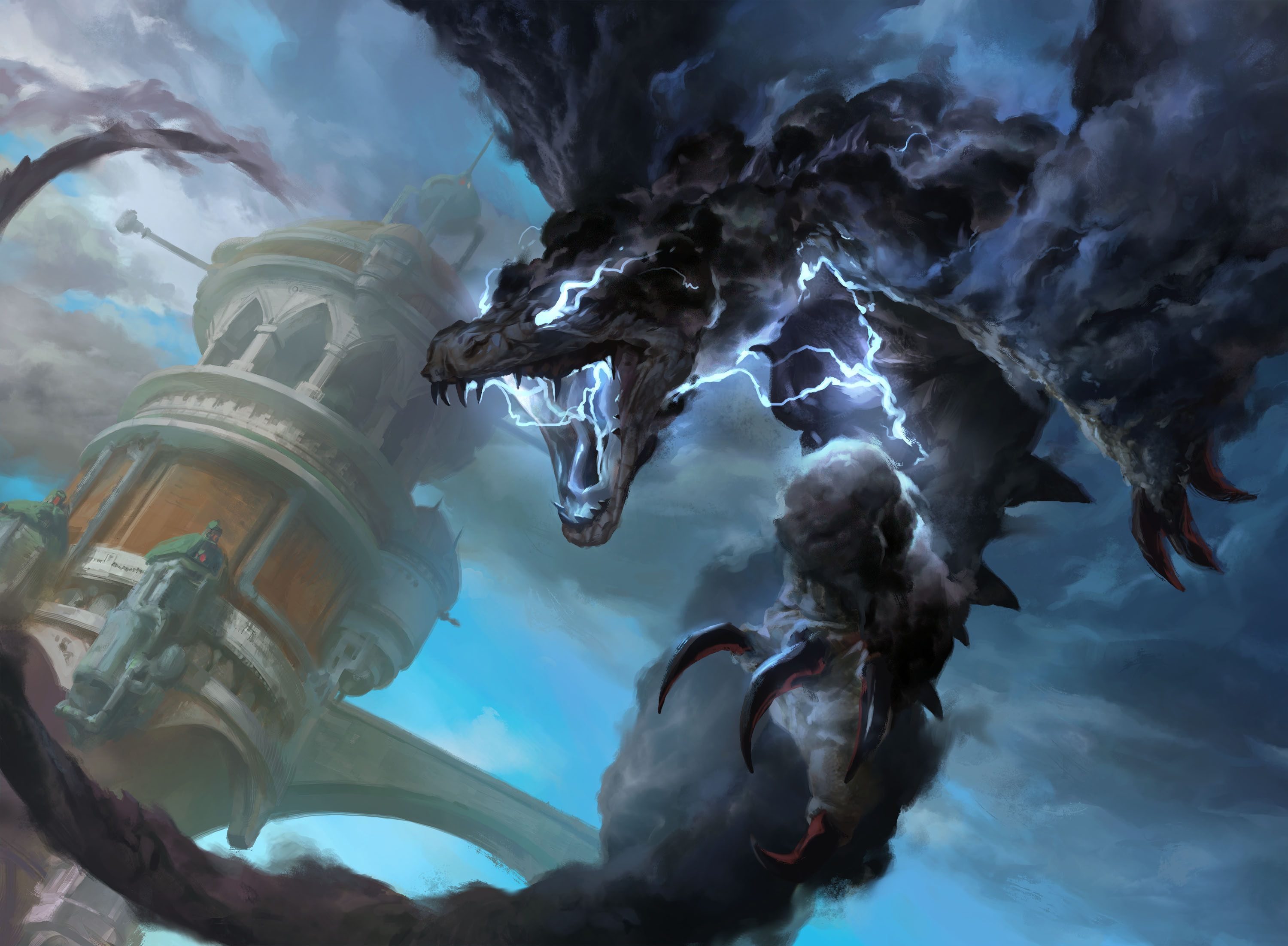 Storm Drake by Yeong Hao Han [3000 x 2204] | Scrolller