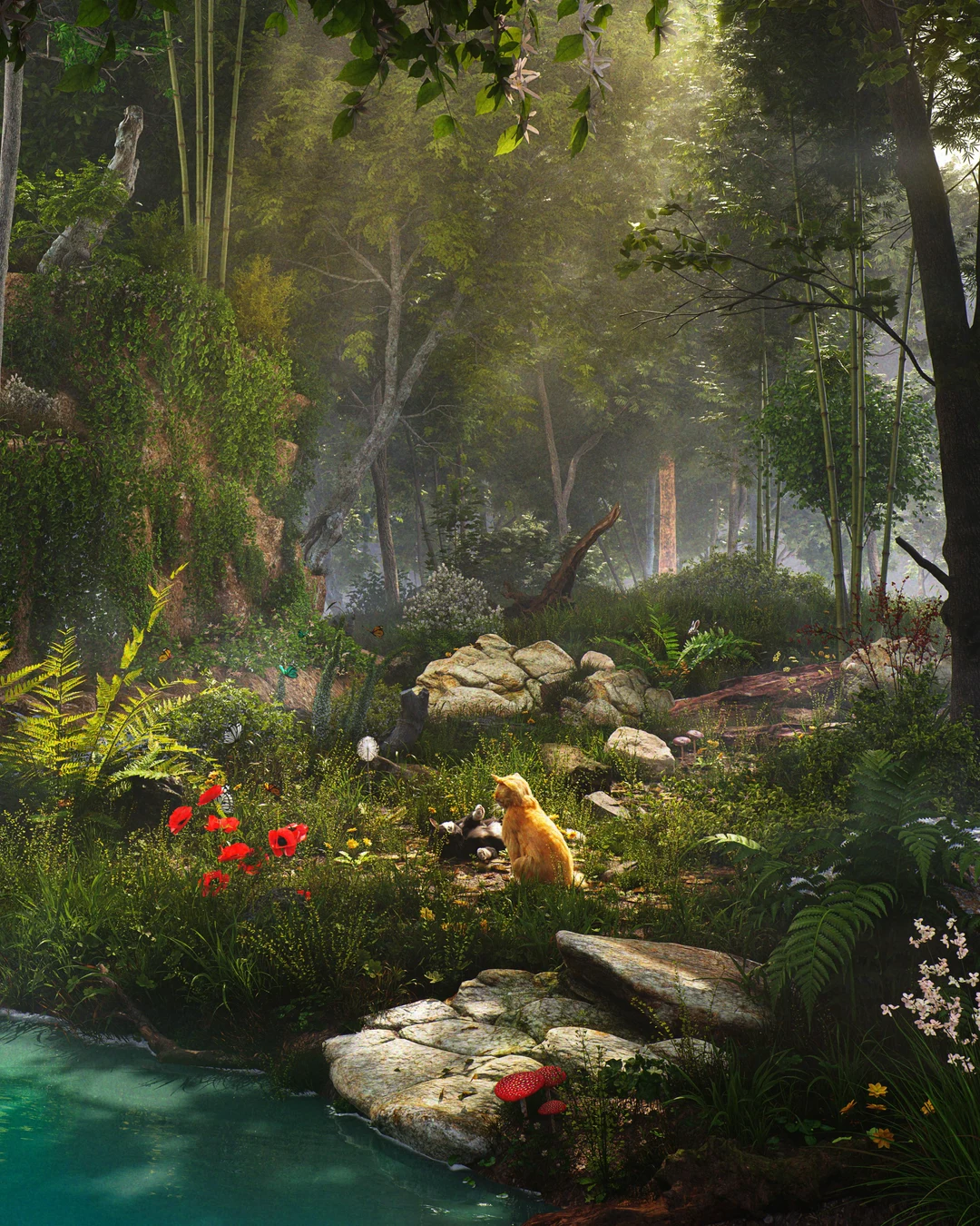 Artwork - Playful, Me, 3D Render, 2022 | Scrolller