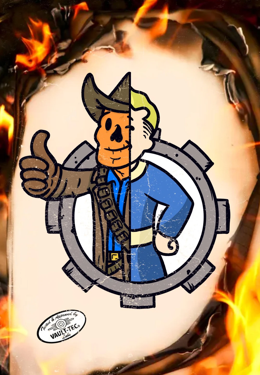 Original Fan Art: The Vault Ghoul | Scrolller