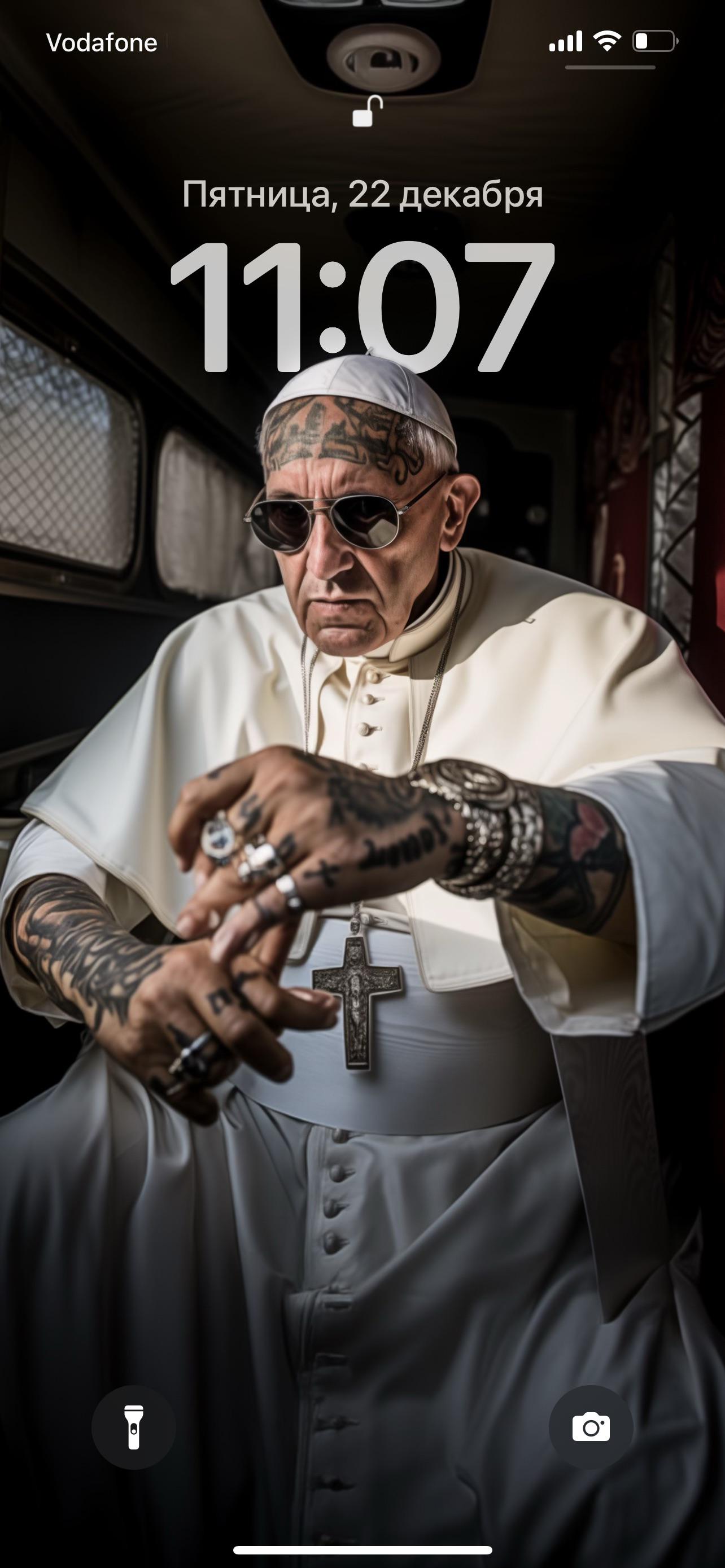 My pope wallpaper | Scrolller