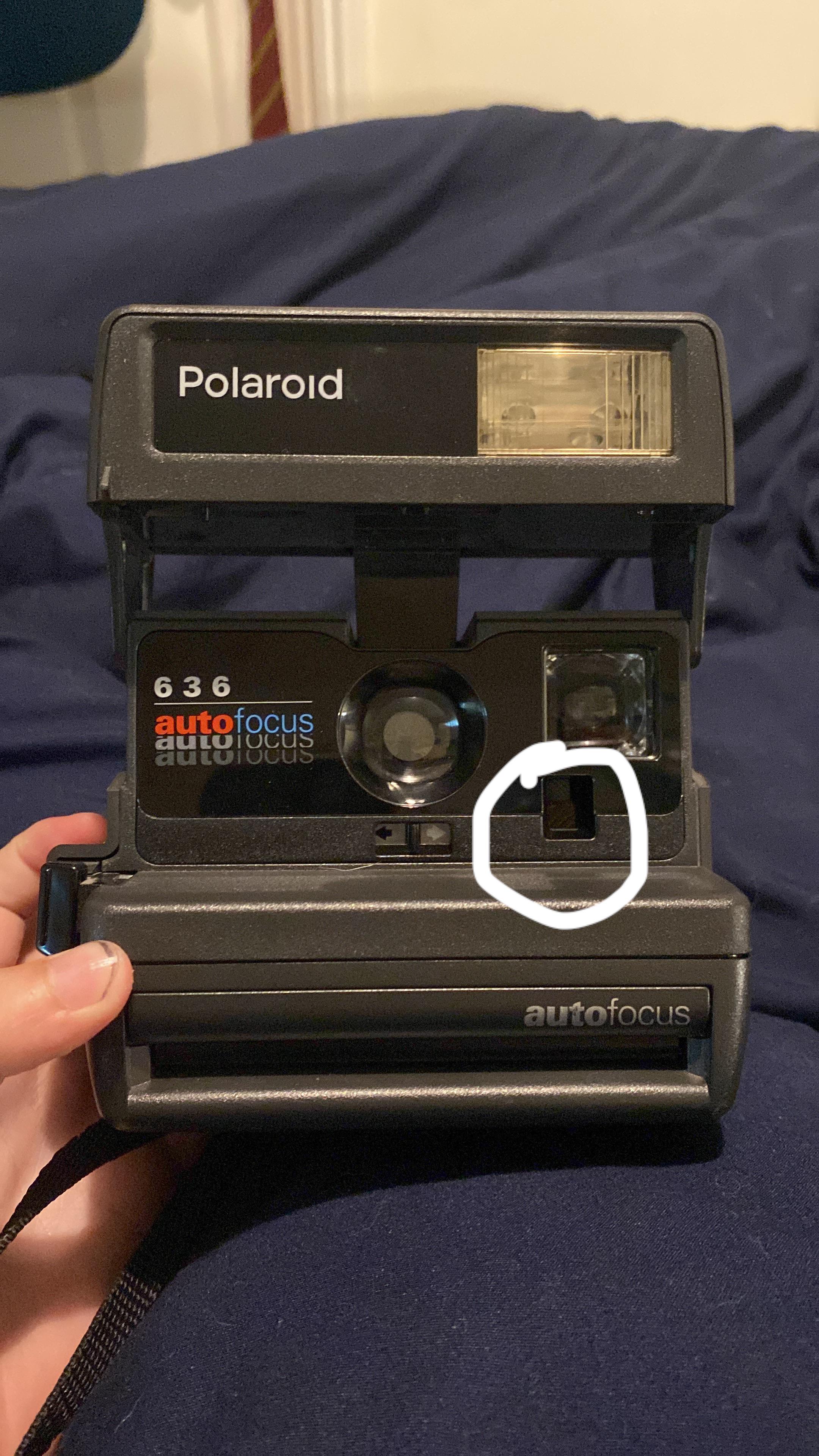 What is this on my Polaroid one step, 636 | Scrolller