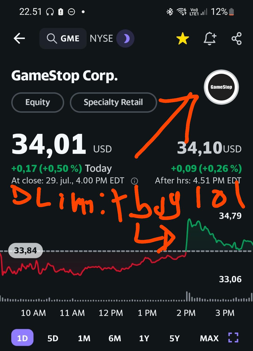 Did anyone else notice the dope ass GameStop logo that just appeared in Yahoo app? 😘 | Scrolller