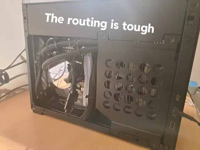 How to cable manage in a dan a4 h2o | Scrolller