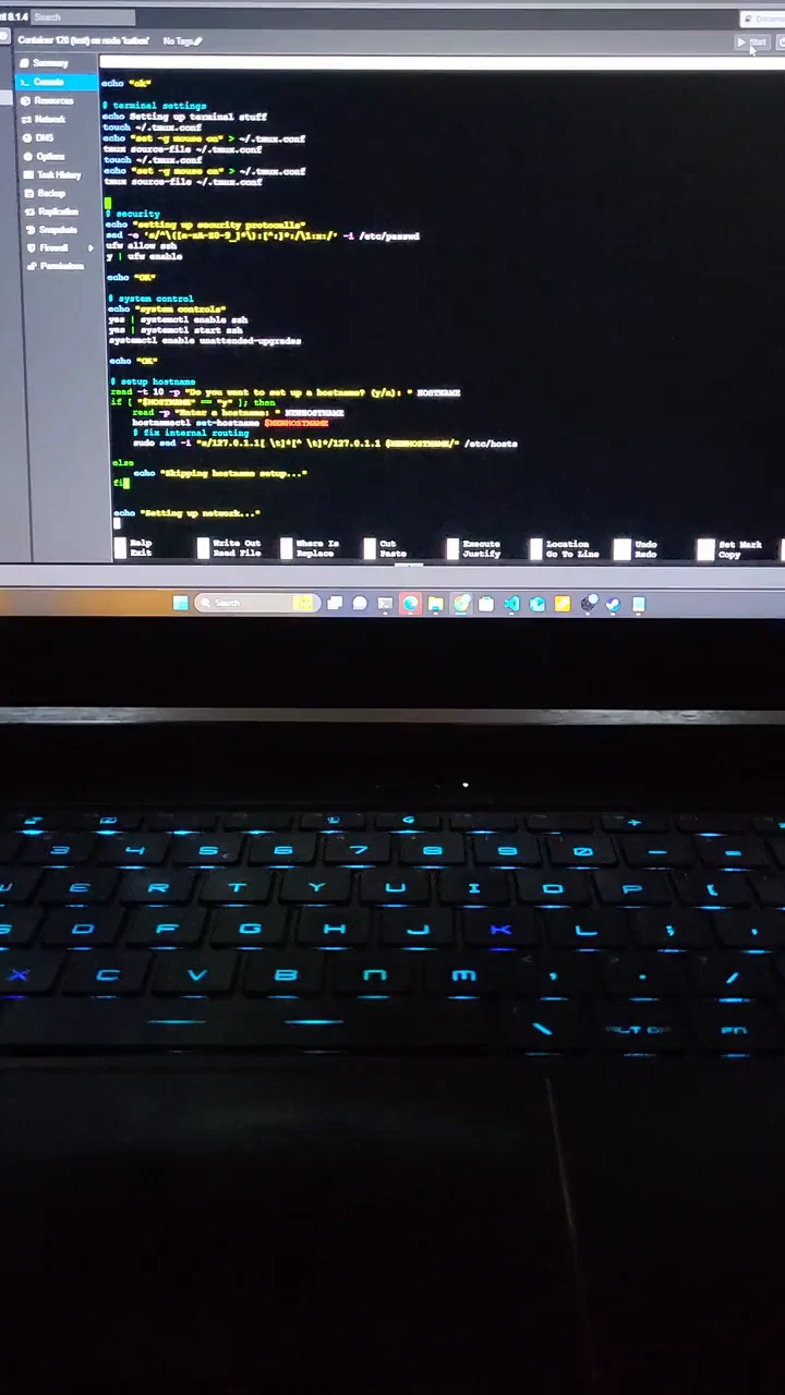 The perfect setup.sh | Scrolller