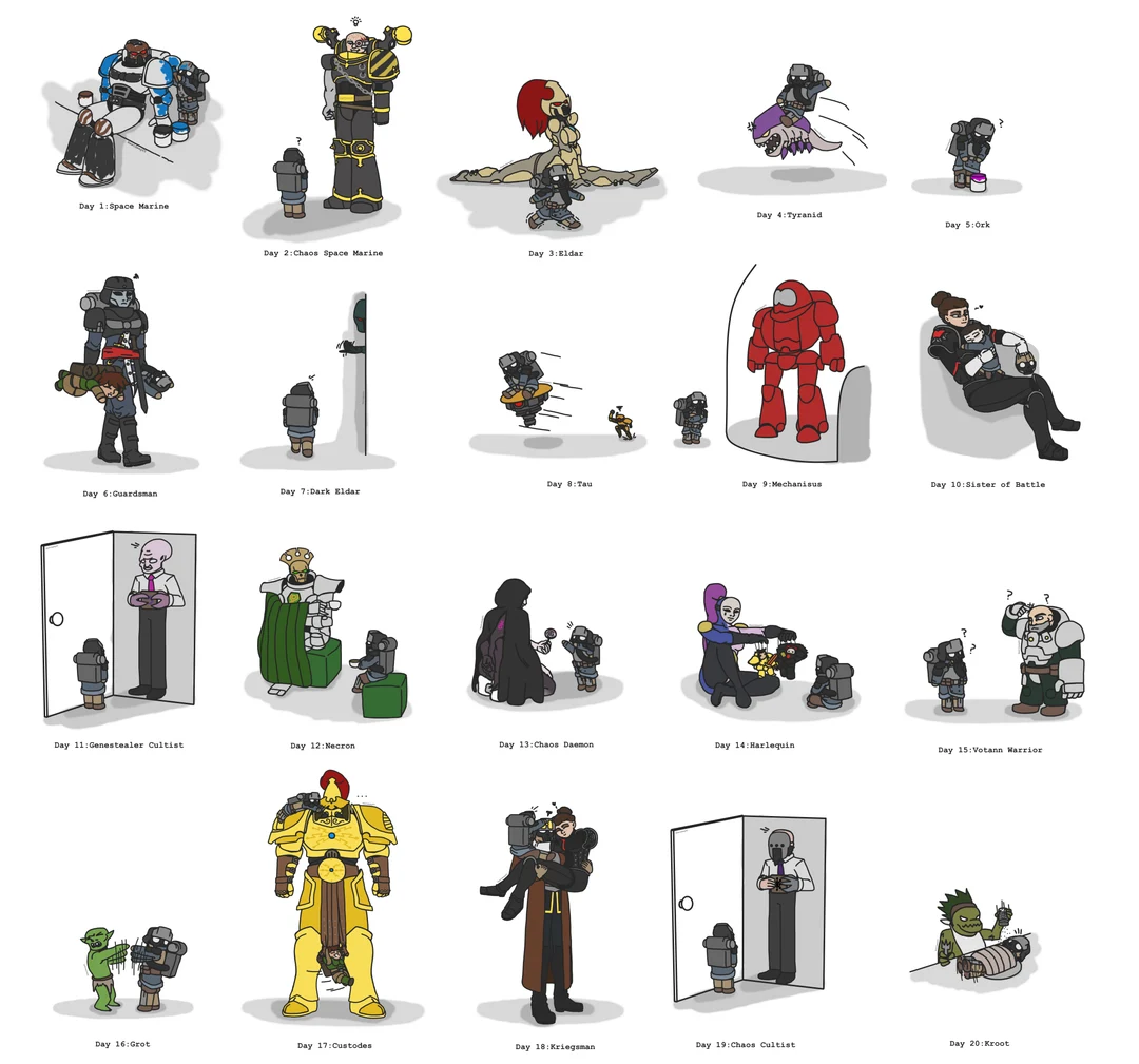 20 days of 40 days of 40k | Scrolller