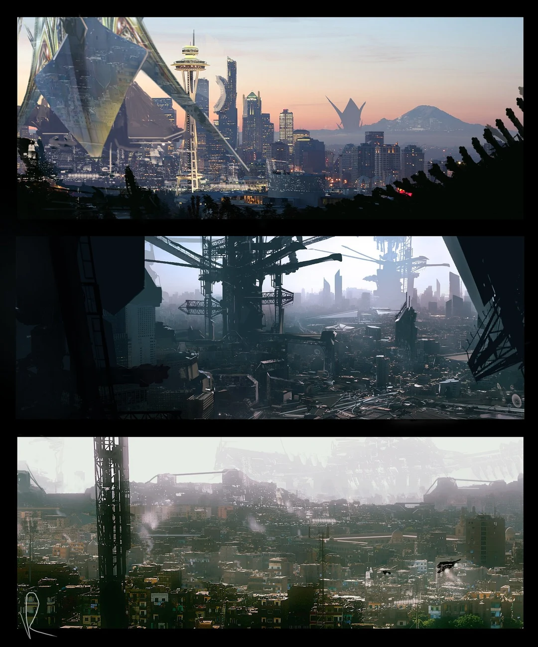 Scifi Landscape Setup - Rubinkowski | Scrolller