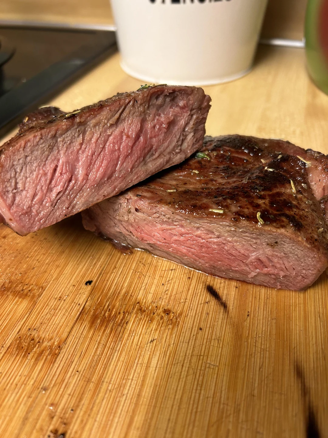 First reverse sear for Thanksgiving steaks | Scrolller