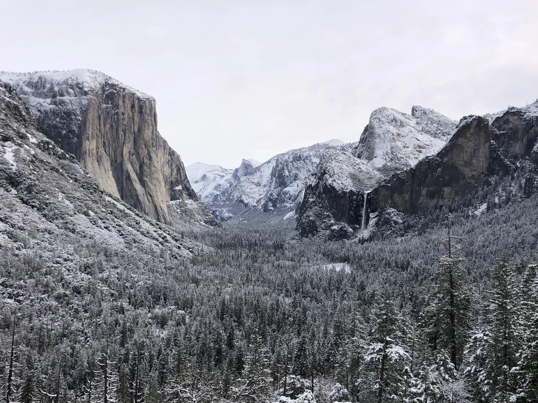 Yosemite in Winter, Tunnel View [4032 x 3024][OC] | Scrolller