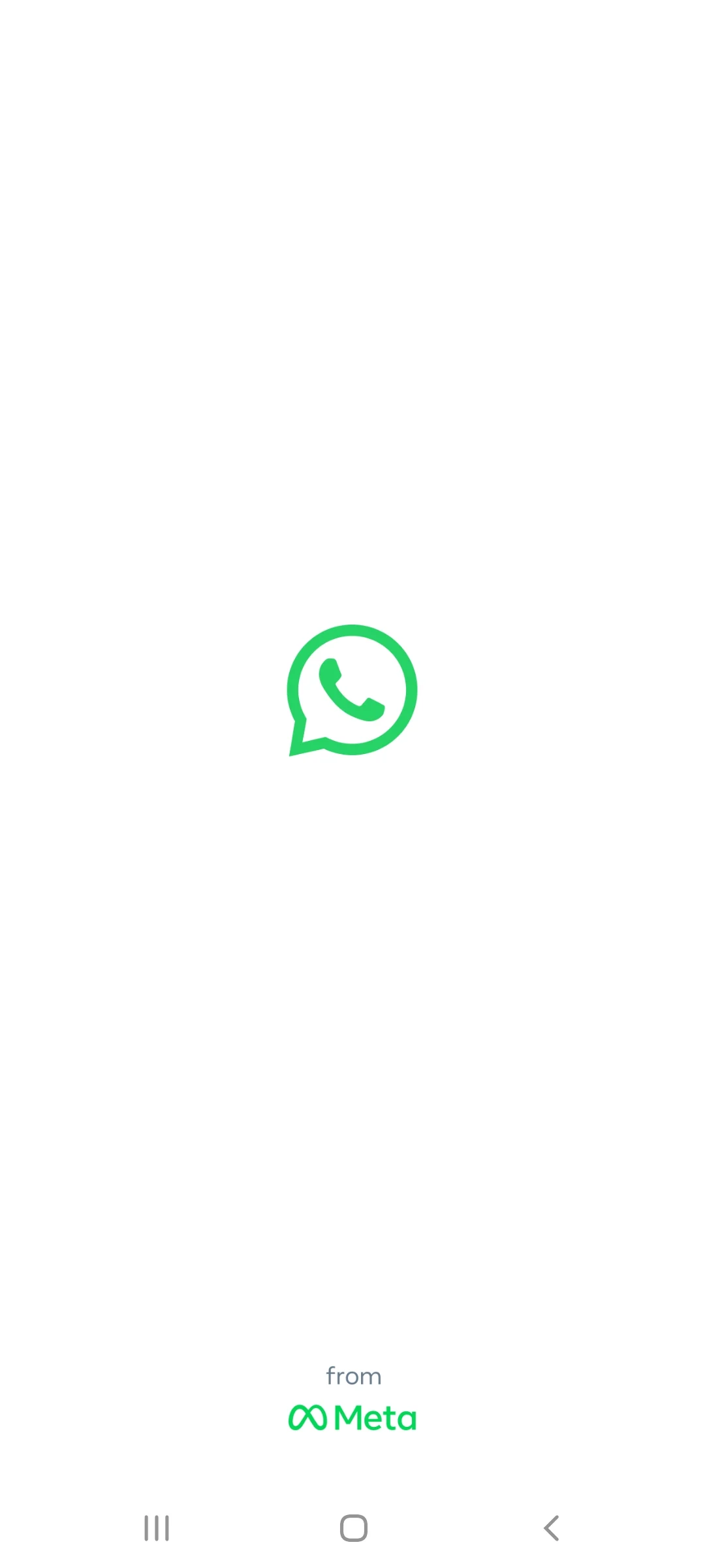 Whatsapp stuck on loading screen. May someone help? | Scrolller