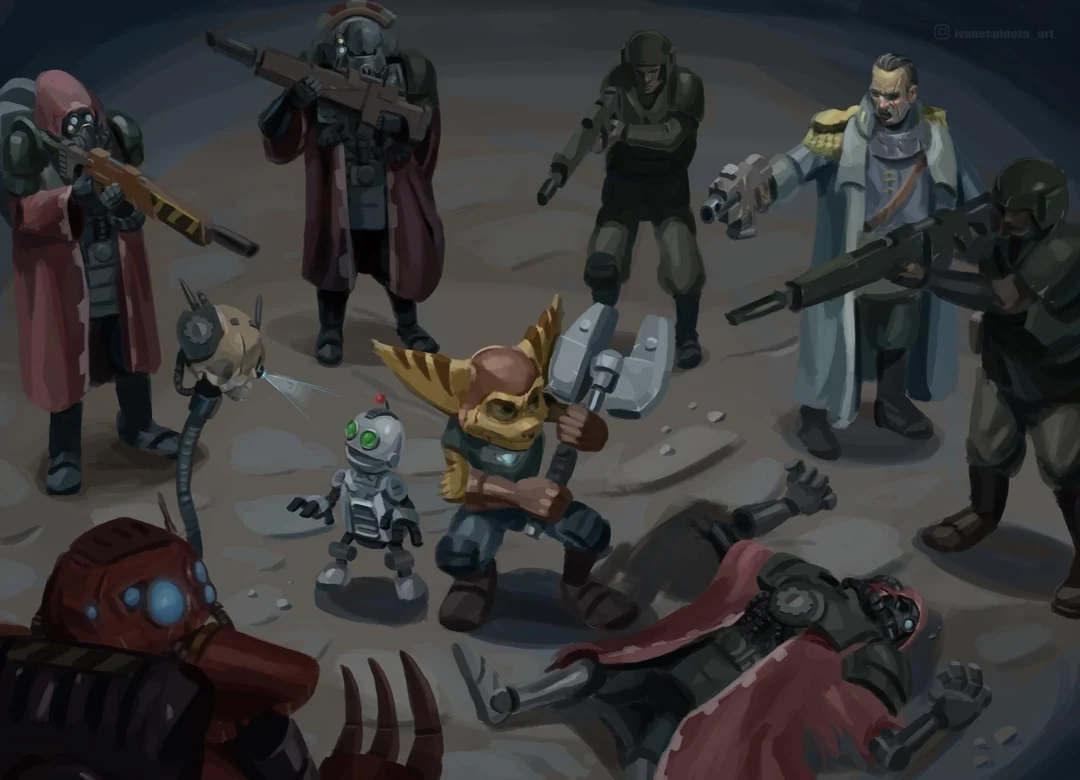 Wrong way home (40k/Ratchet & Clank mashup) | Scrolller