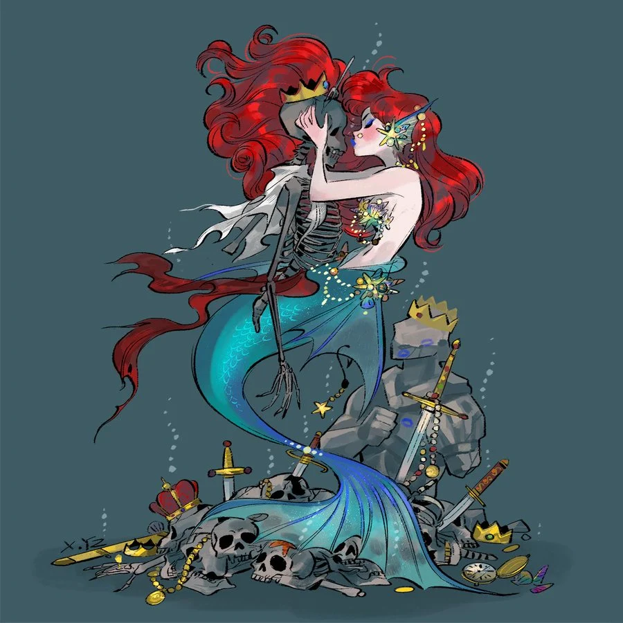 Deadly mermaid by @Kiddo_hah | Scrolller