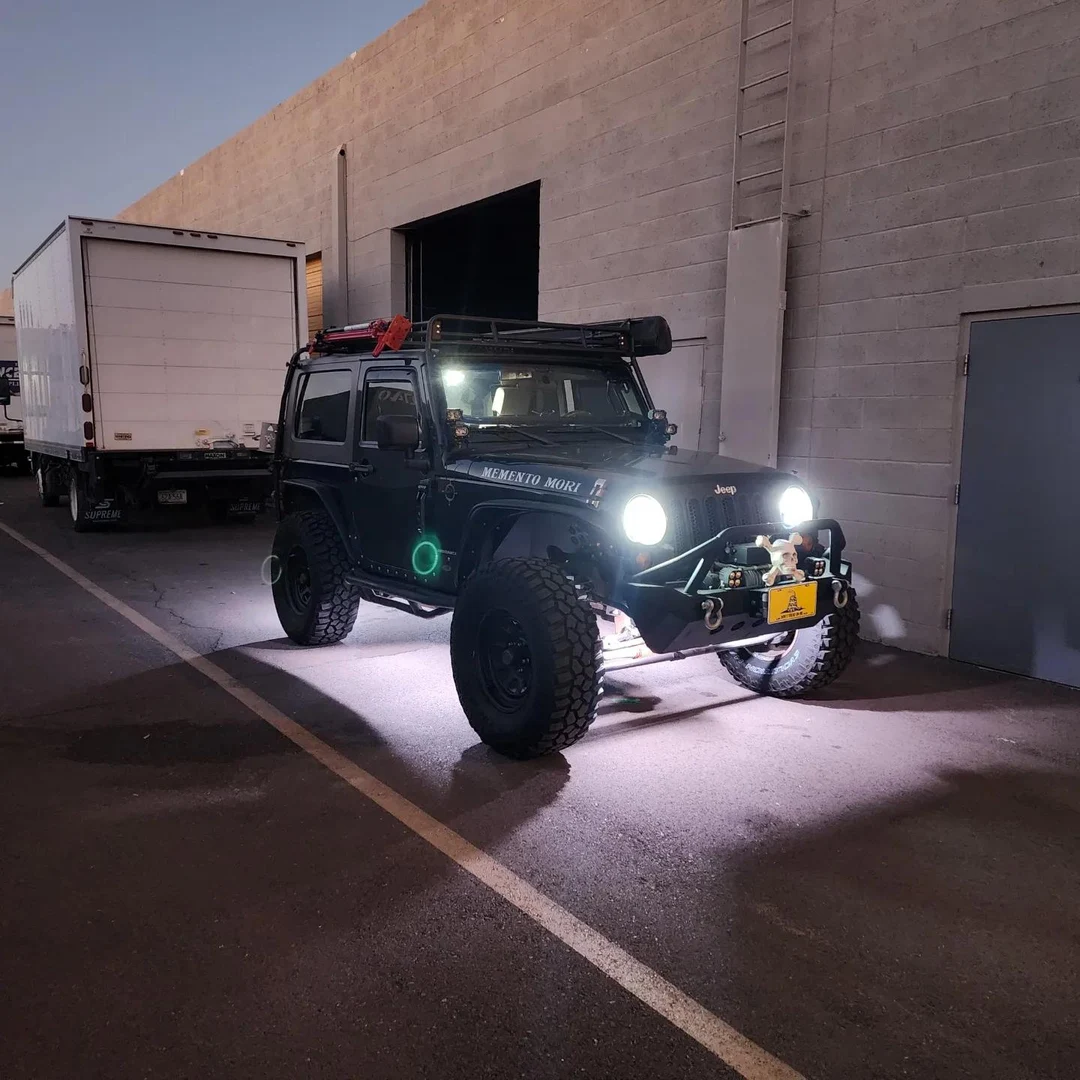 Finally installed my rock lights! | Scrolller