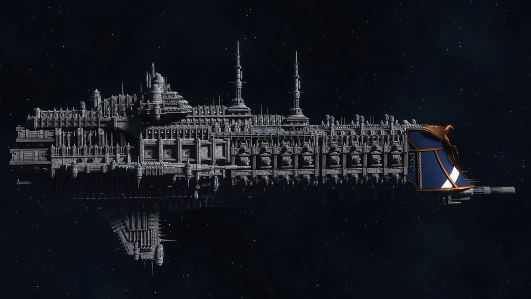 Dominator Class Cruiser -Warhammer 40000- by Miguel Ángel | Scrolller