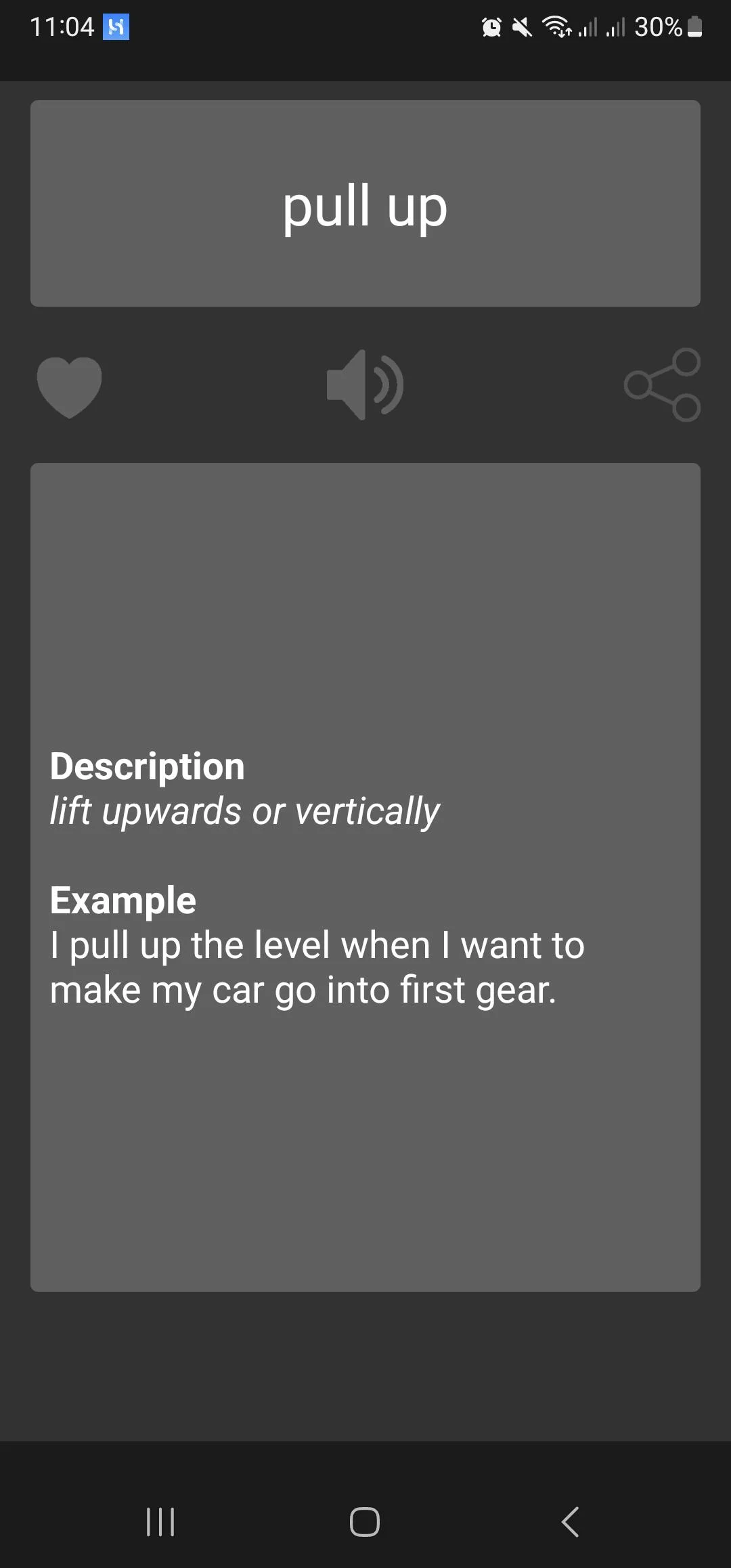 Phrasal verbs application | Scrolller