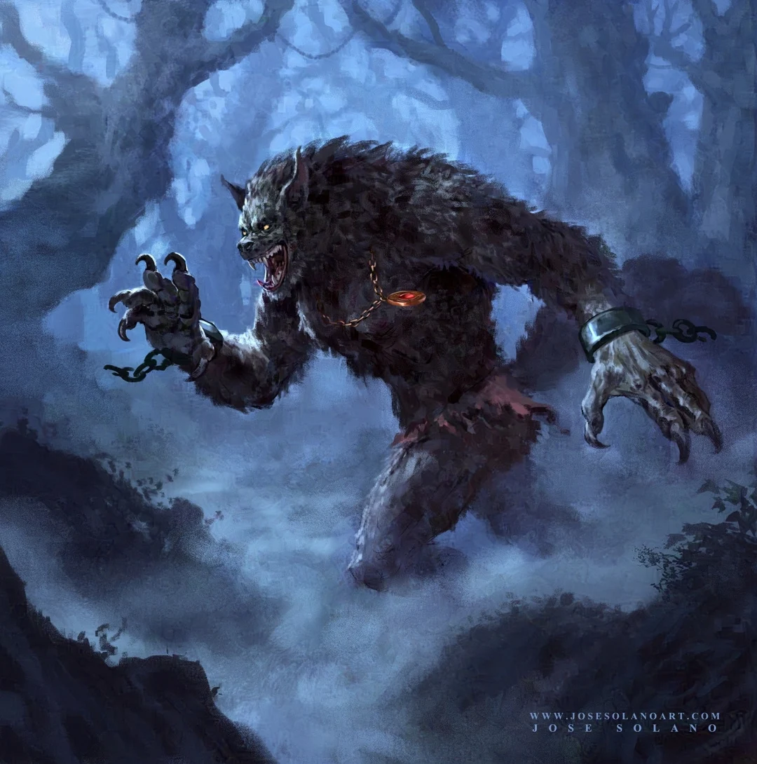 Werewolf by Jose Solano | Scrolller