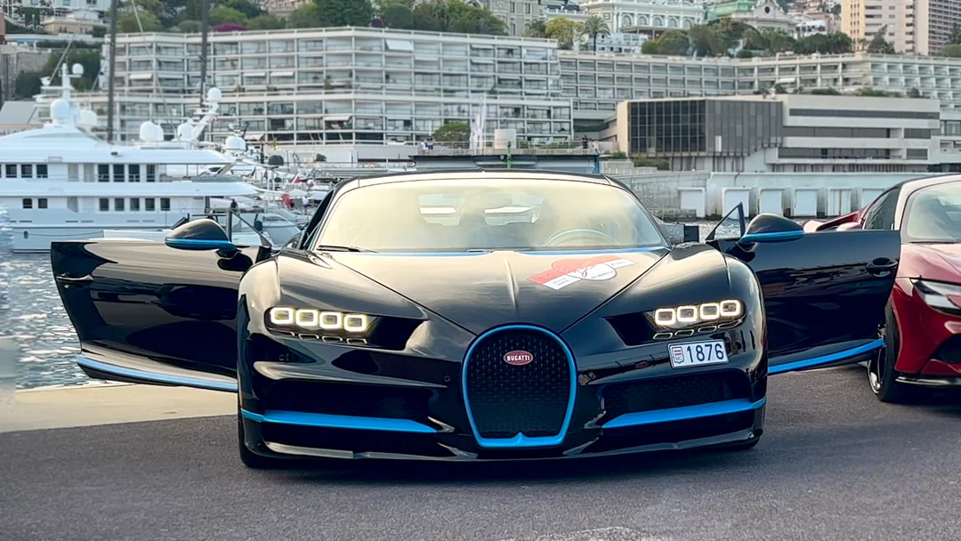 A stunning Bugatti Chiron in Monaco (2892 × 1627) | Scrolller