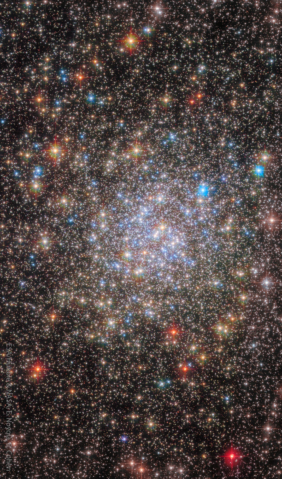 Globular Star Cluster NGC 6355 from Hubble Space Telescope | Scrolller