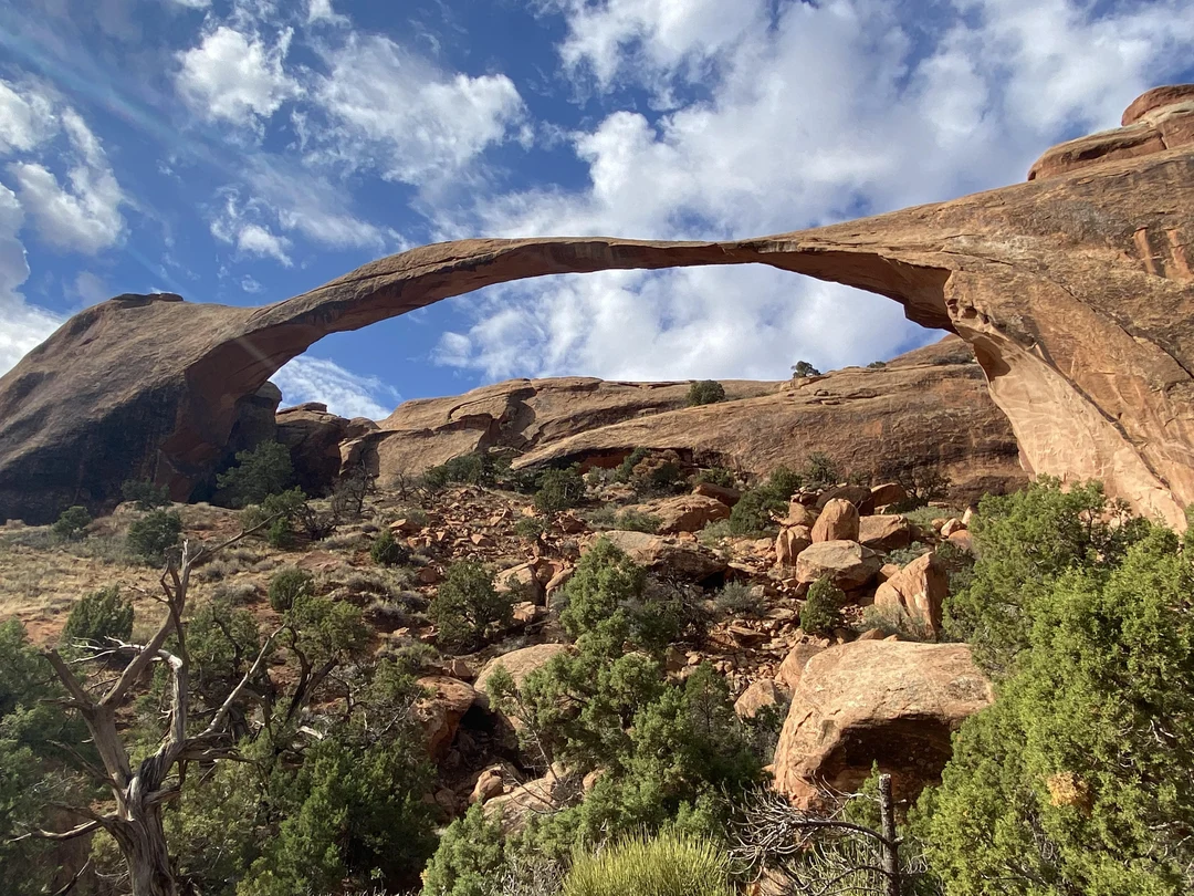 Landscape Arch, Arches National Park, UT [4032x3024] [OC] | Scrolller