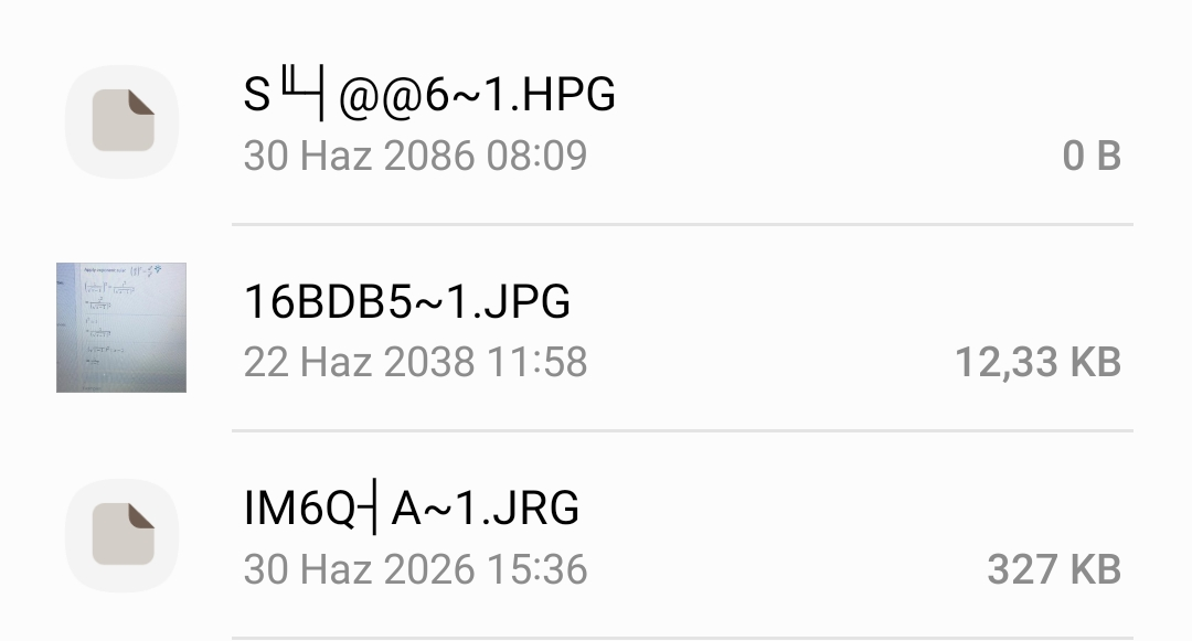 Unknown files from future? | Scrolller