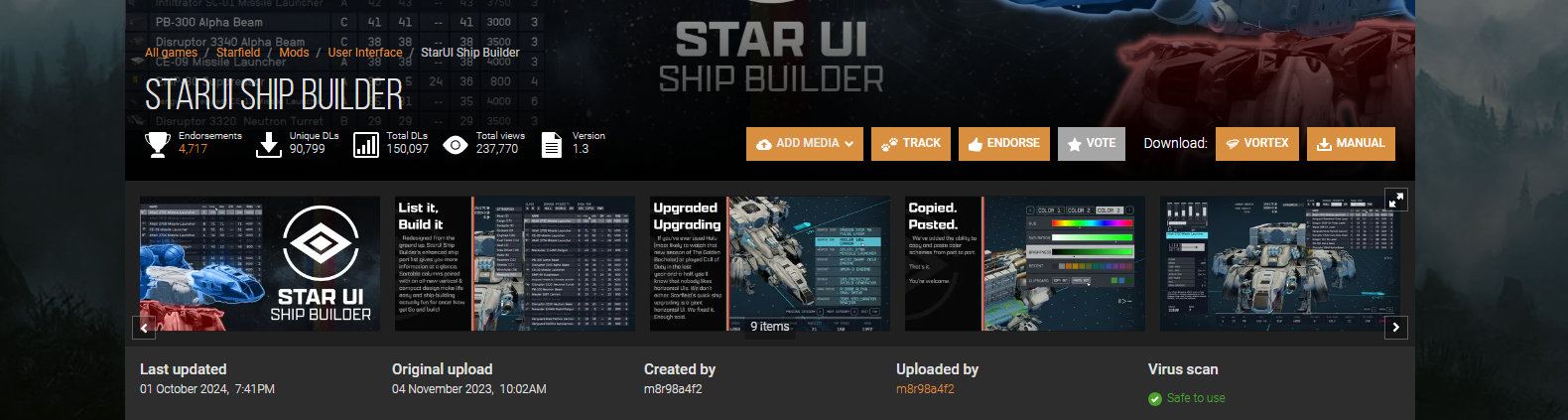 StarUI got updated | Scrolller