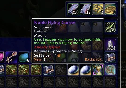 My wife got the Noble Flying Carpet yesterday. ...Then another today. | Scrolller
